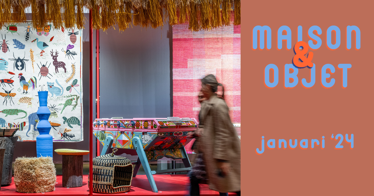 Interieur - New & nice in Parijs - Maison&Objet januari 2024 - Signifier